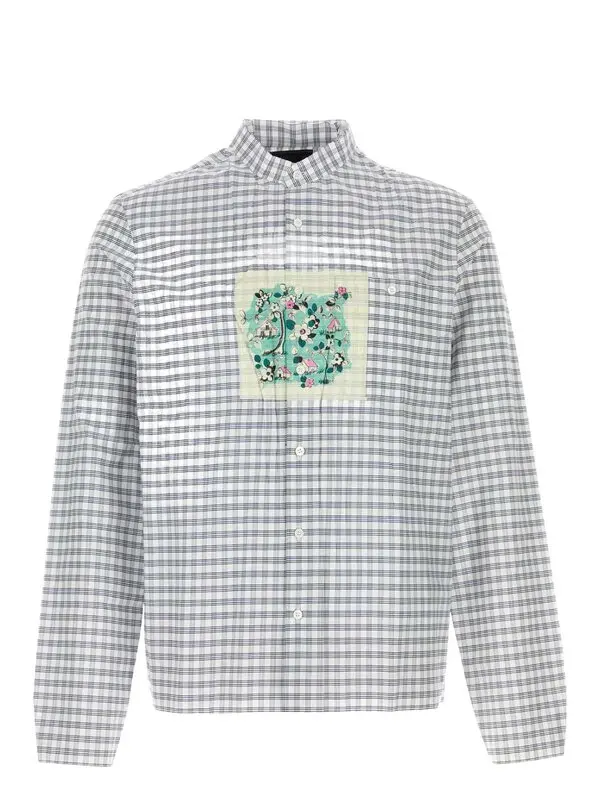 Prada Embroidered Cotton Shirt - Multicolor