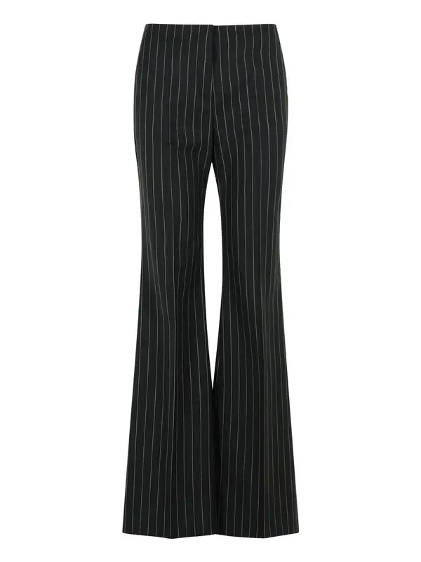 Sportmax Virgin Wool Blend Pants - Black
