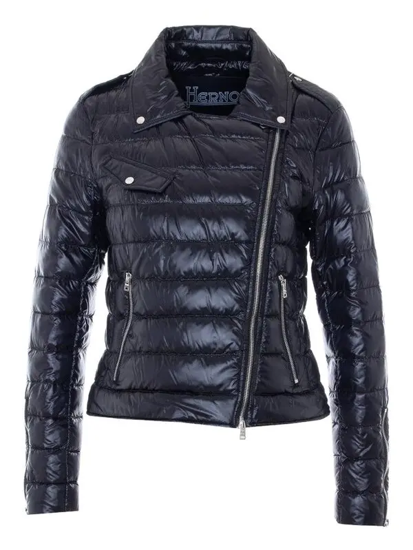 Herno Ultralight Bomber Jacket - Black