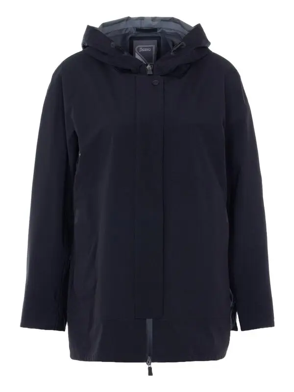 Herno Long-sleeve Zip-up Jacket - Black