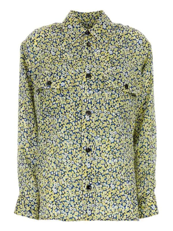 Bottega Veneta Printed Silk Shirt - Multicolor