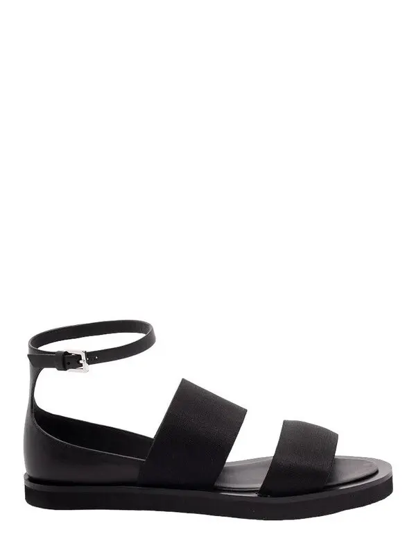 Max Mara Leather Flat Sandals - Multicolor