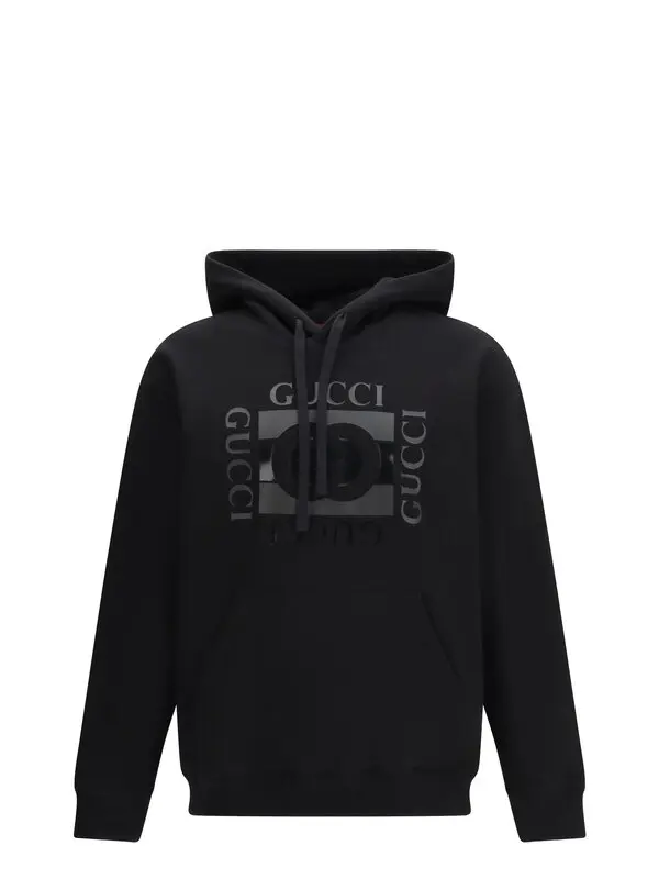 Gucci Printed Hoodie - Black