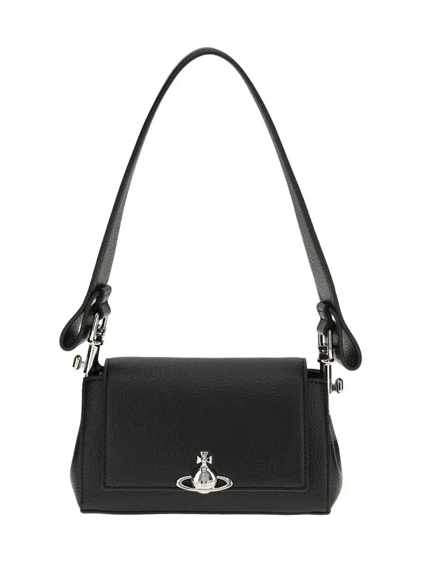 VIVIENNE WESTWOOD Orb Shoulder Bag - Black