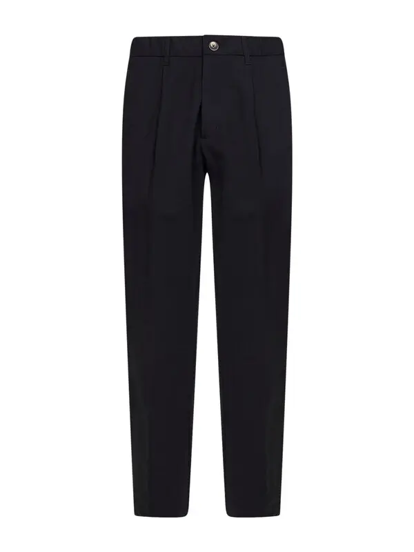 Herno Two-way Stretch Wool Canvas Trousers - Multicolor