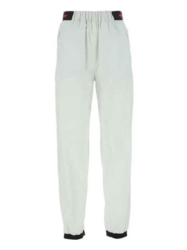 Prada Chalk Nylon Tech Pants - White