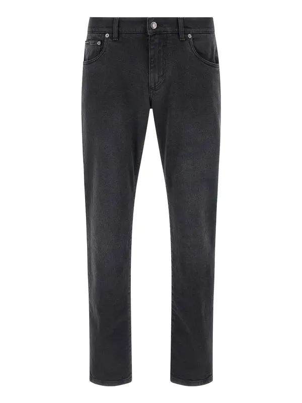 Dolce & Gabbana Stretch Denim Jeans - Black