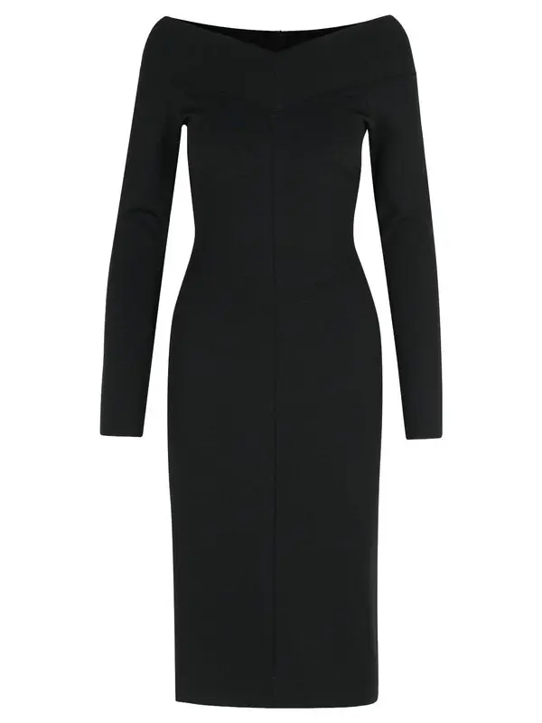 Stella McCartney Viscose Blend Dress - Black