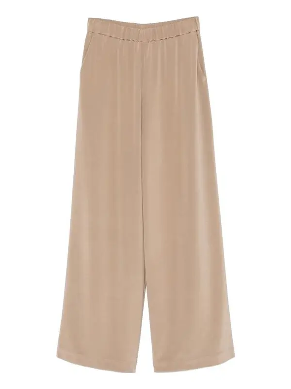 Max Mara Palazzo Pants - Brown