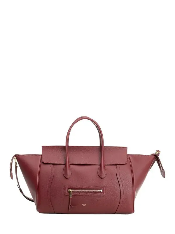 Celine Medium Luggage Grained Calfskin Bag - Multicolor