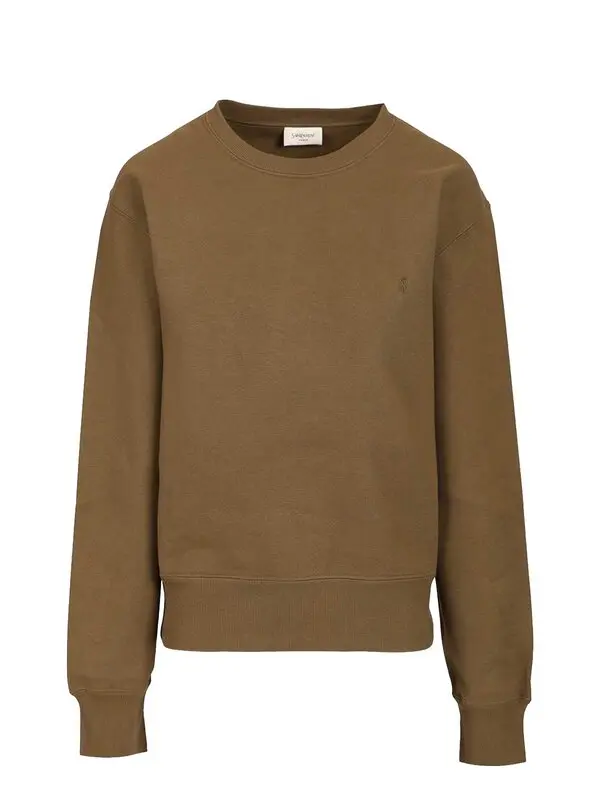 Saint Laurent Cassandre Sweatshirt - Green