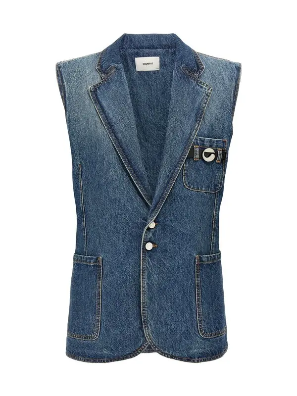 Coperni Strap Vest - Blue