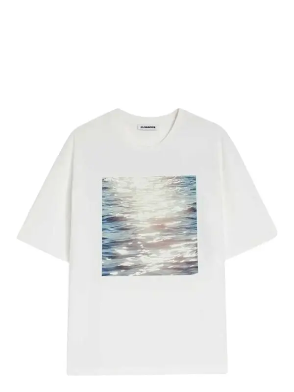 JIL SANDER Crew Neck T-shirt - Multicolor