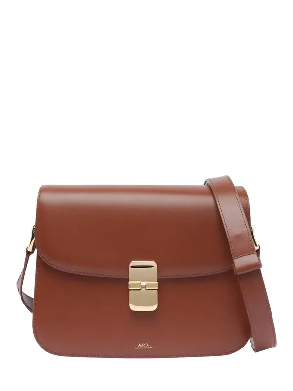A.p.c. Grace Crossbody Bag - Brown