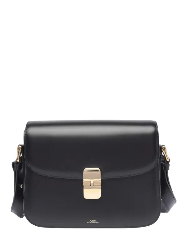 A.p.c. Grace Crossbody Bag - Black