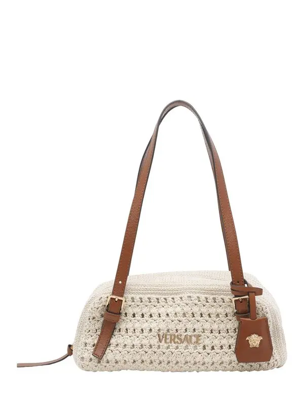 Versace Bowling Bag - Cream