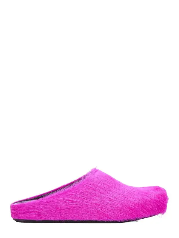Marni Long Hair Fussbett Sabot - Multicolor