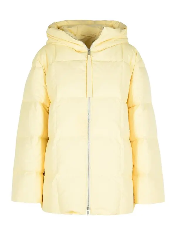 JIL SANDER Padded Down Jacket - Cream