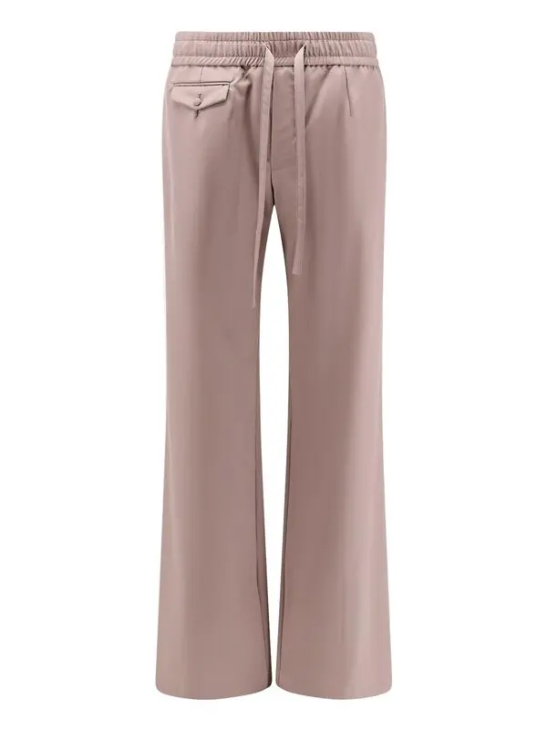 Dolce & Gabbana Virgin Wool Trousers - Multicolor