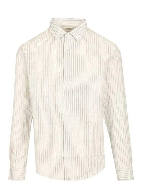 Saint Laurent Slim-fit Cassandre Shirt - Multicolor