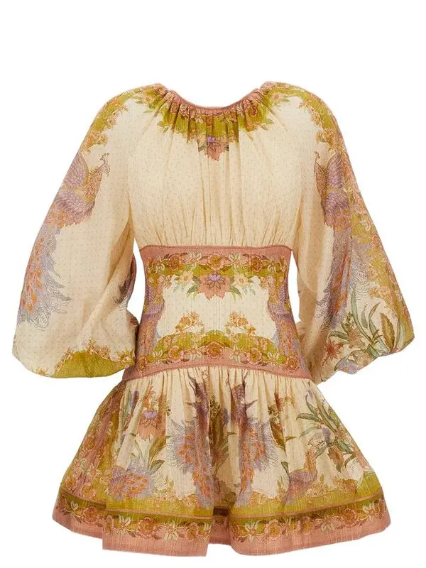 Zimmermann Indra Mini Dress - Multicolor
