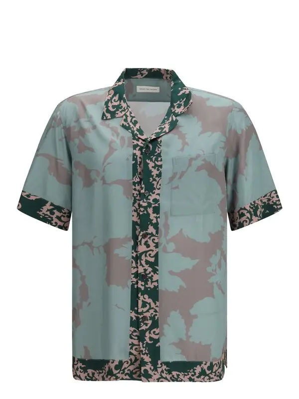 Dries Van Noten Carltone Short-sleeve Shirt - Green