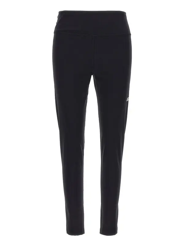 Balenciaga Reflective Logo Leggings - Black