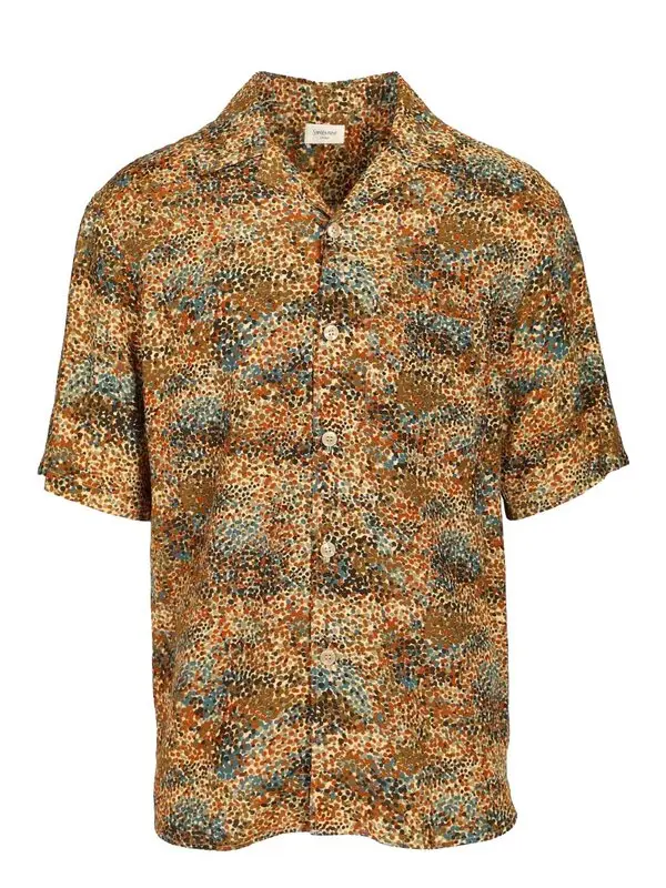 Saint Laurent Certified Viscose Shirt - Multicolor