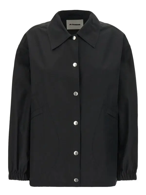JIL SANDER Black Jacket - Multicolor