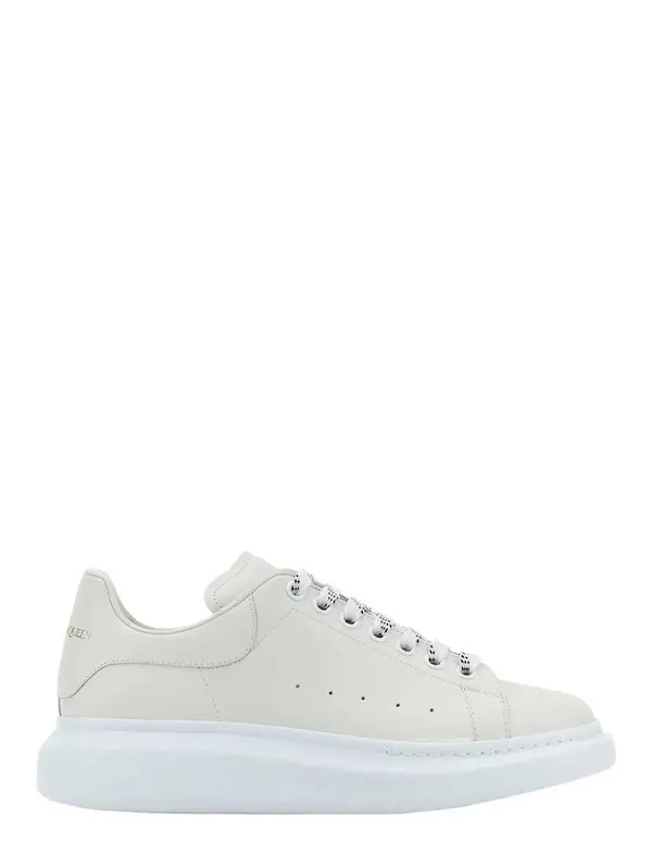 Alexander McQueen Low-top Leather Sneakers - White