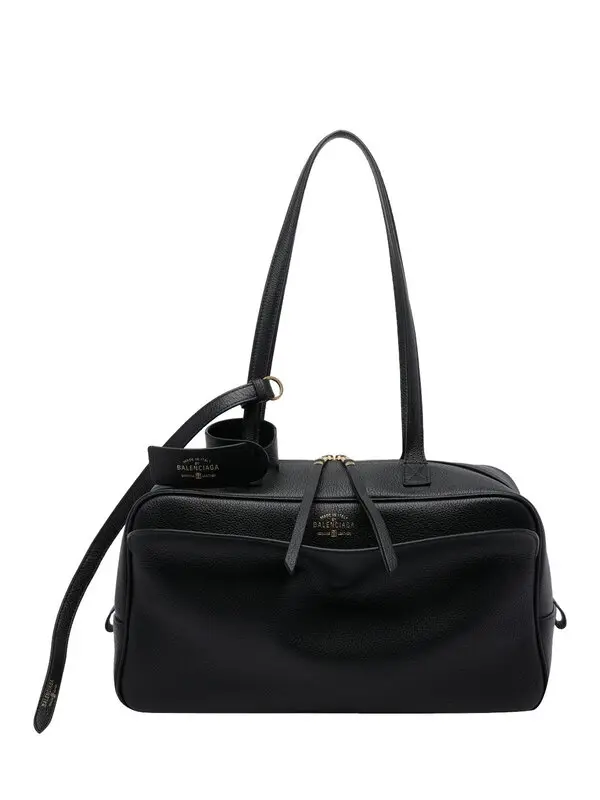 Balenciaga Medium Carrie Bowling Bag - Black