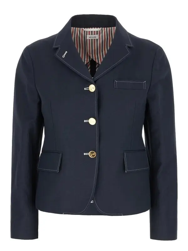 Thom Browne Classic Collar Blazer - Multicolor
