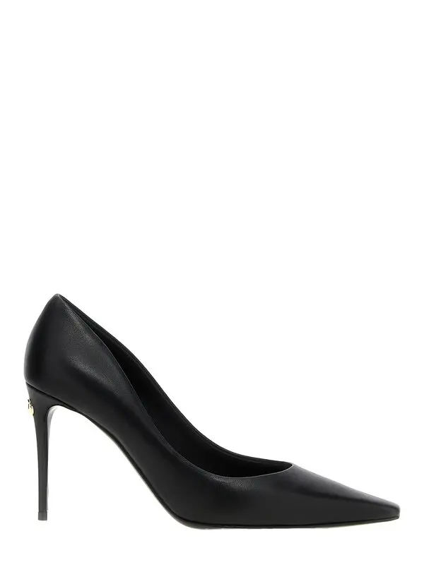 Dolce & Gabbana Nappa Leather "mun" Pumps - Black