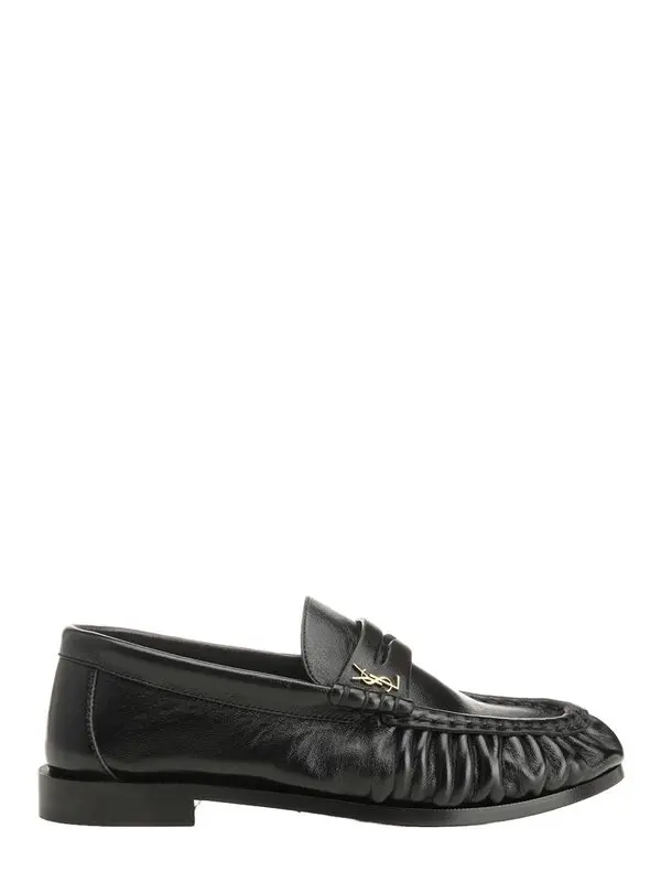 Saint Laurent Le Loafer Moccasins - Black