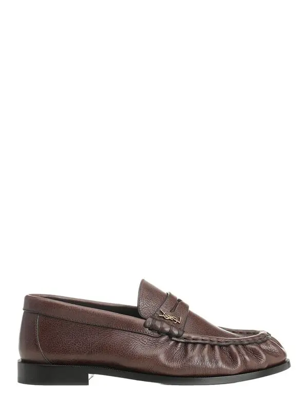 Saint Laurent Le Loafer Moccasins - Brown