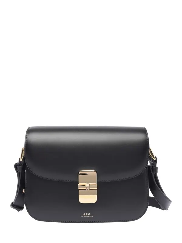 A.p.c. Small Grace Crossbody Bag - Black