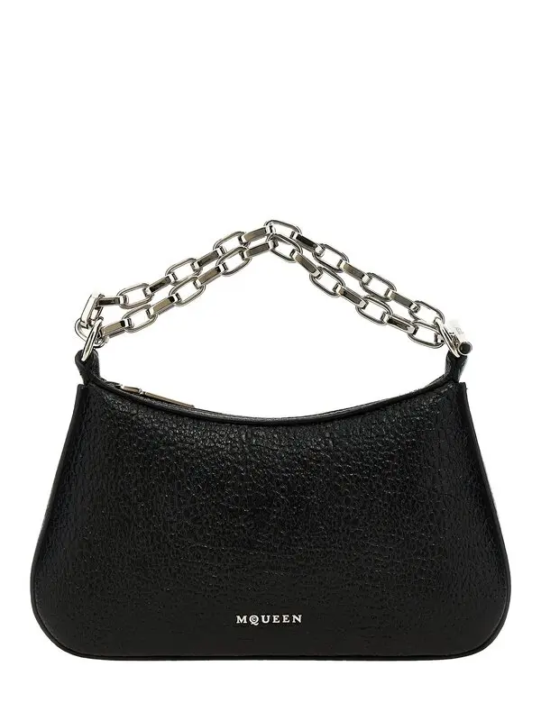 Alexander McQueen T-bar Mini Handbag - Black