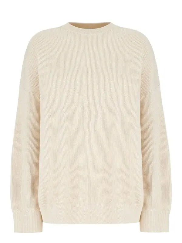 Brunello Cucinelli Ribbed Knit Pullover - Multicolor
