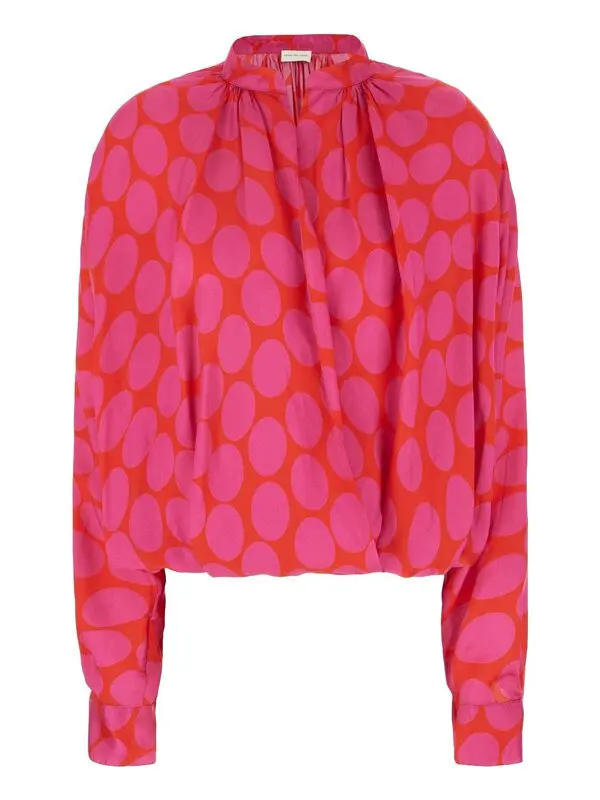 Dries Van Noten Printed Blouse - Multicolor