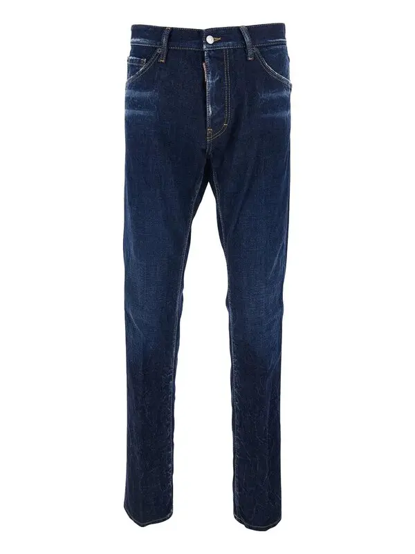 Dsquared2 Cool Guy" Blue Denim Jeans - Multicolor