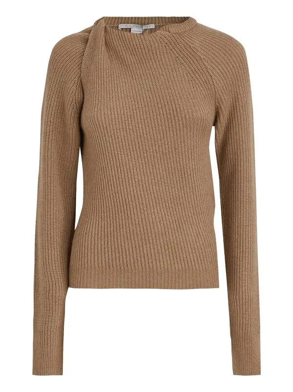 Stella McCartney Ribbed Knit Sweater - Multicolor