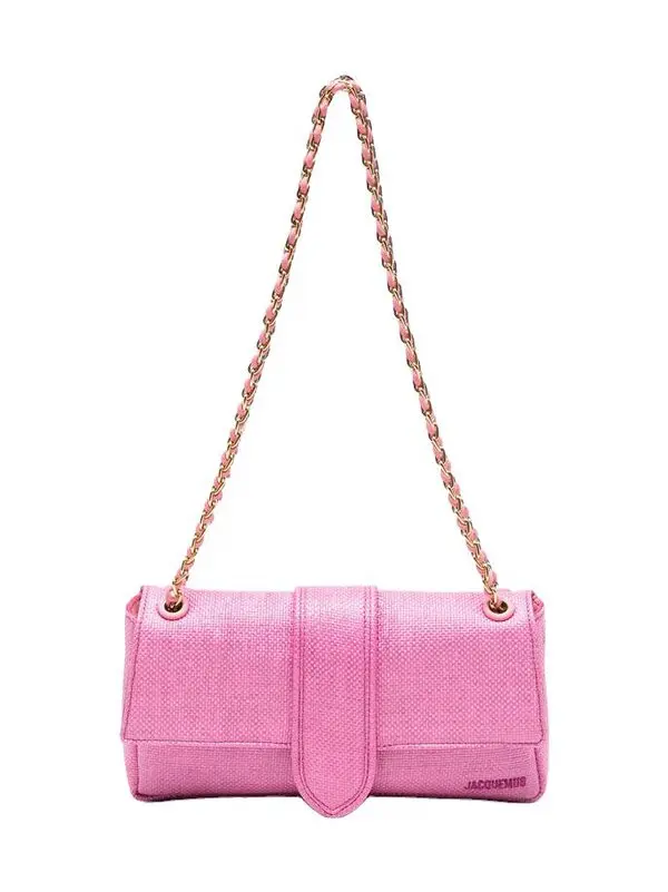 Jacquemus Chain Shoulder Bag - Pink