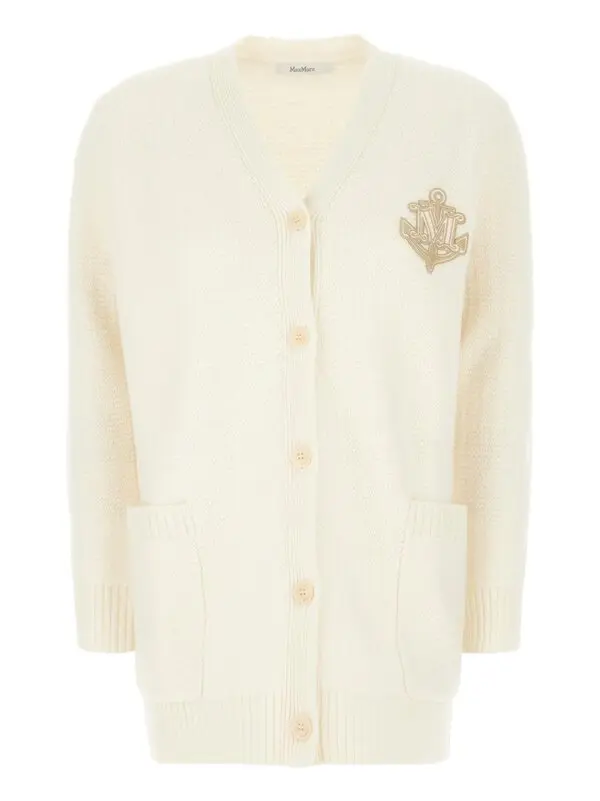 Max Mara Embroidered Cardigan - Multicolor