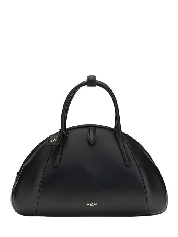 Alaïa Top Handbag - Black