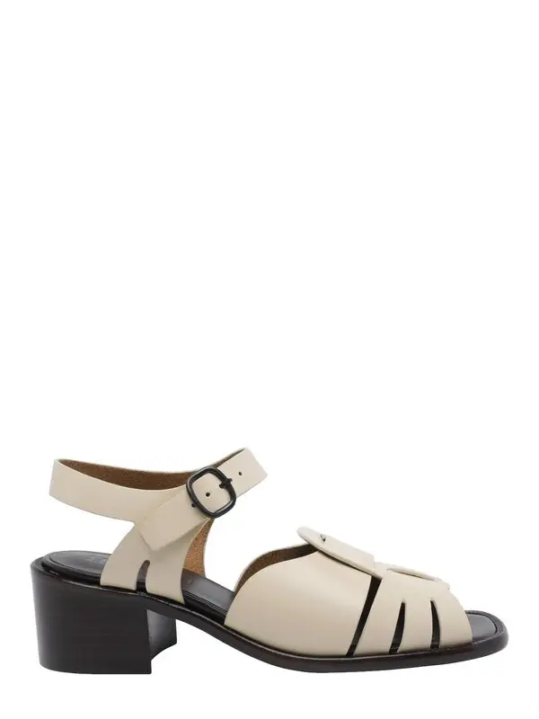 Hereu Ancora Fisherman Sandals - Cream