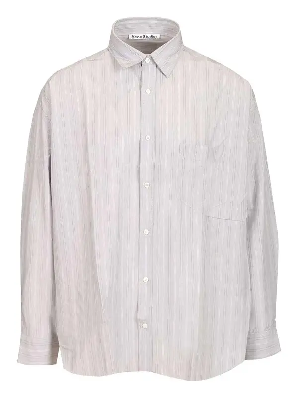 Acne Studios Striped Shirt - Gray
