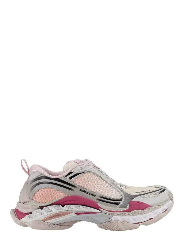 Balenciaga Triple S Gradient Sneakers In Mesh And Nylon - Multicolor