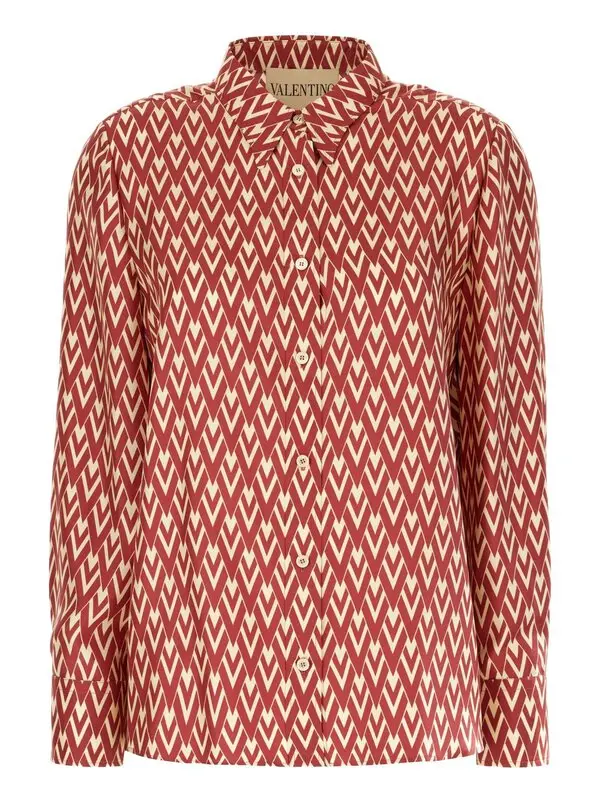 Valentino Garavani Geometric Print Shirt - Multicolor