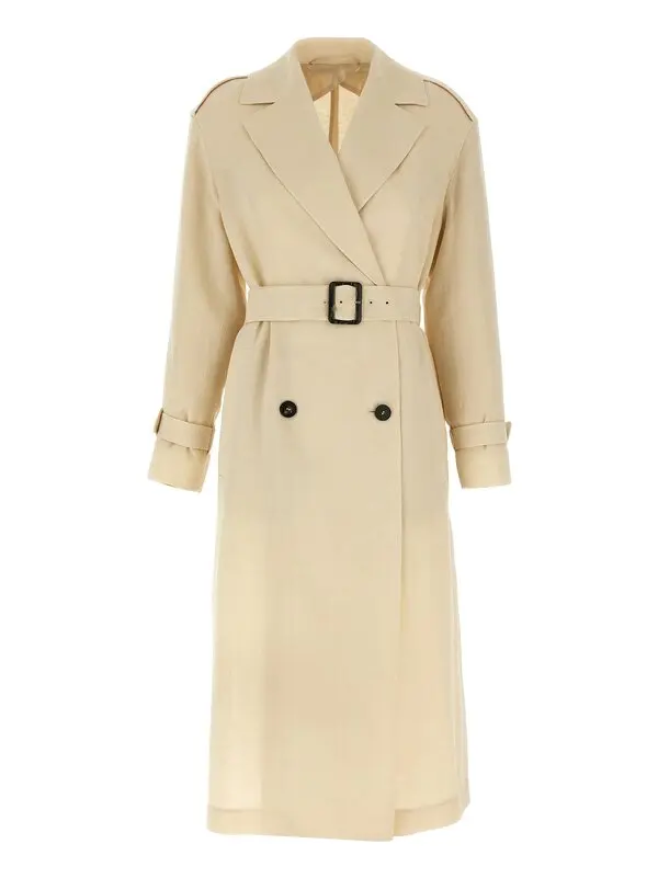 Max Mara Vieste Trench Coat - Cream