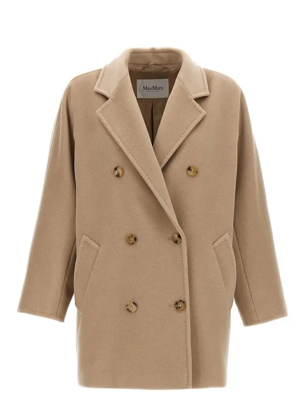 Max Mara Rebus Icon Coat - Cream